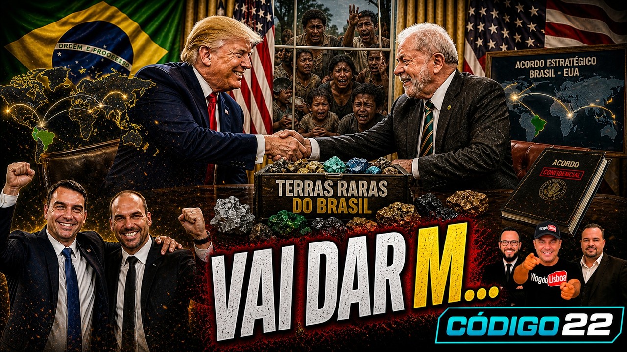 CÓDIGO 22: Vai dar M... Moises, Lisboa e Fábio Ton 05/05/2026 - YouTube
