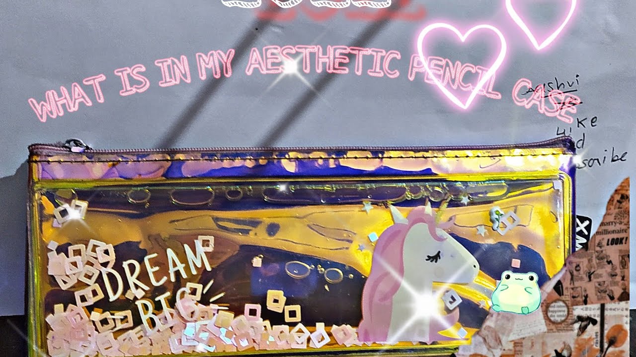 What's in my pencil case Aesthetic+Cute|| Aashvi art and carft 🌻 - YouTube
