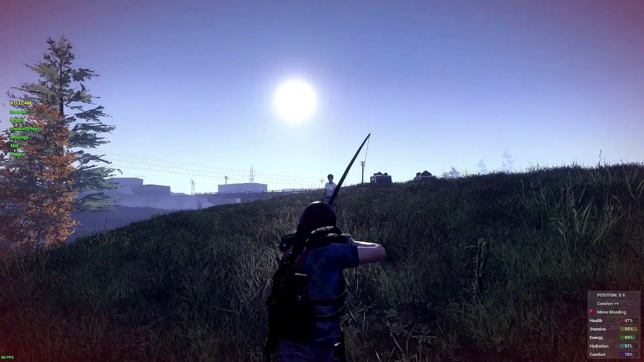H1Z1 - Base building restricted - Bowing - YouTube