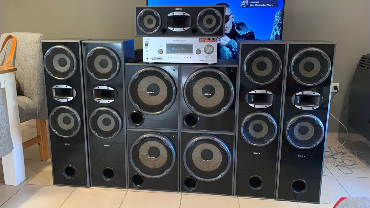 Sony MUTEKI STR1600 prueba de sonido - YouTube