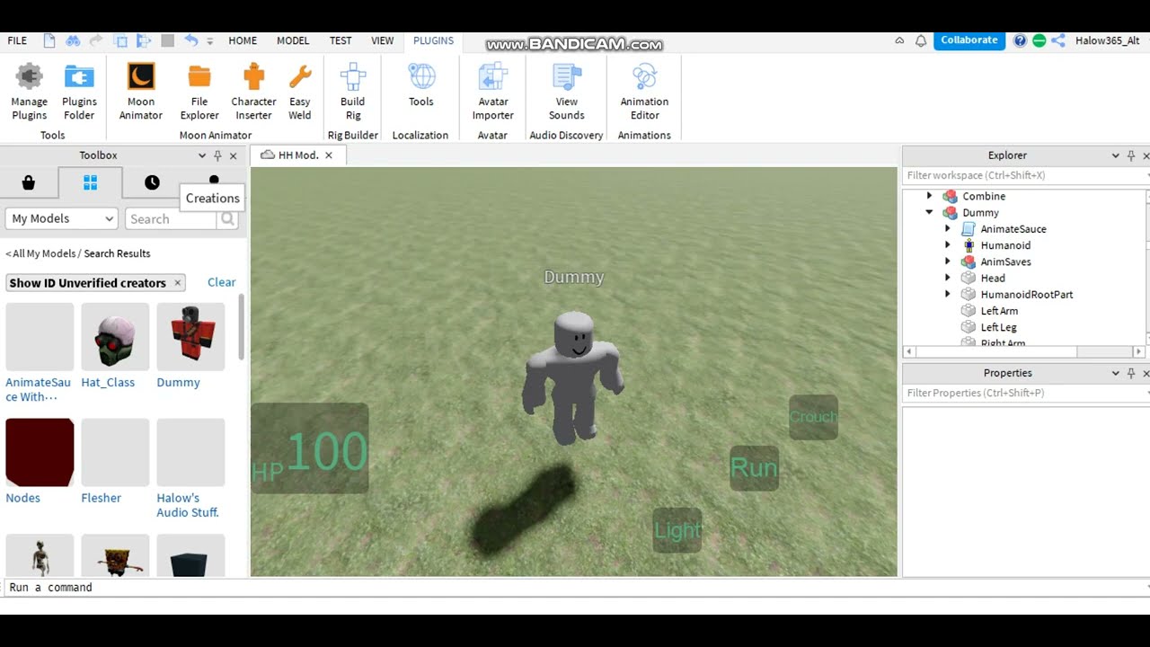 How to Export Anims in roblox studio for beginners - YouTube