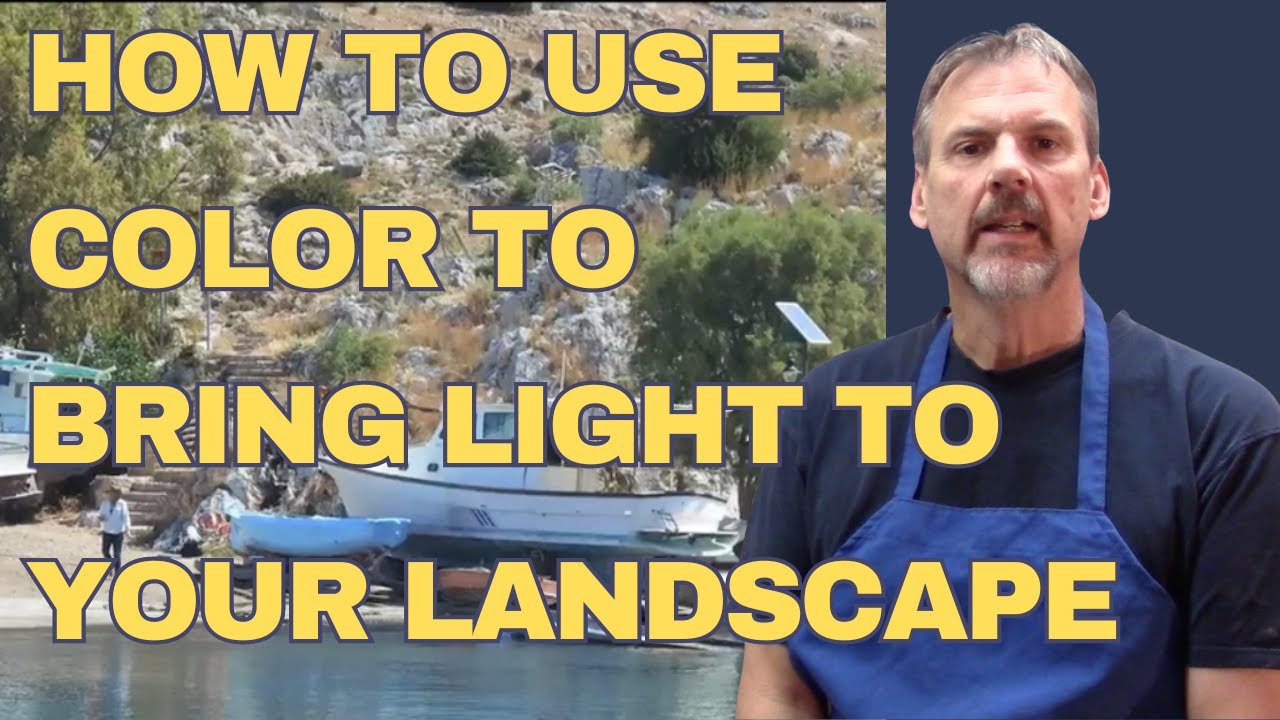 How To Use Color To Bring Light To Your Landscape Painting - YouTube