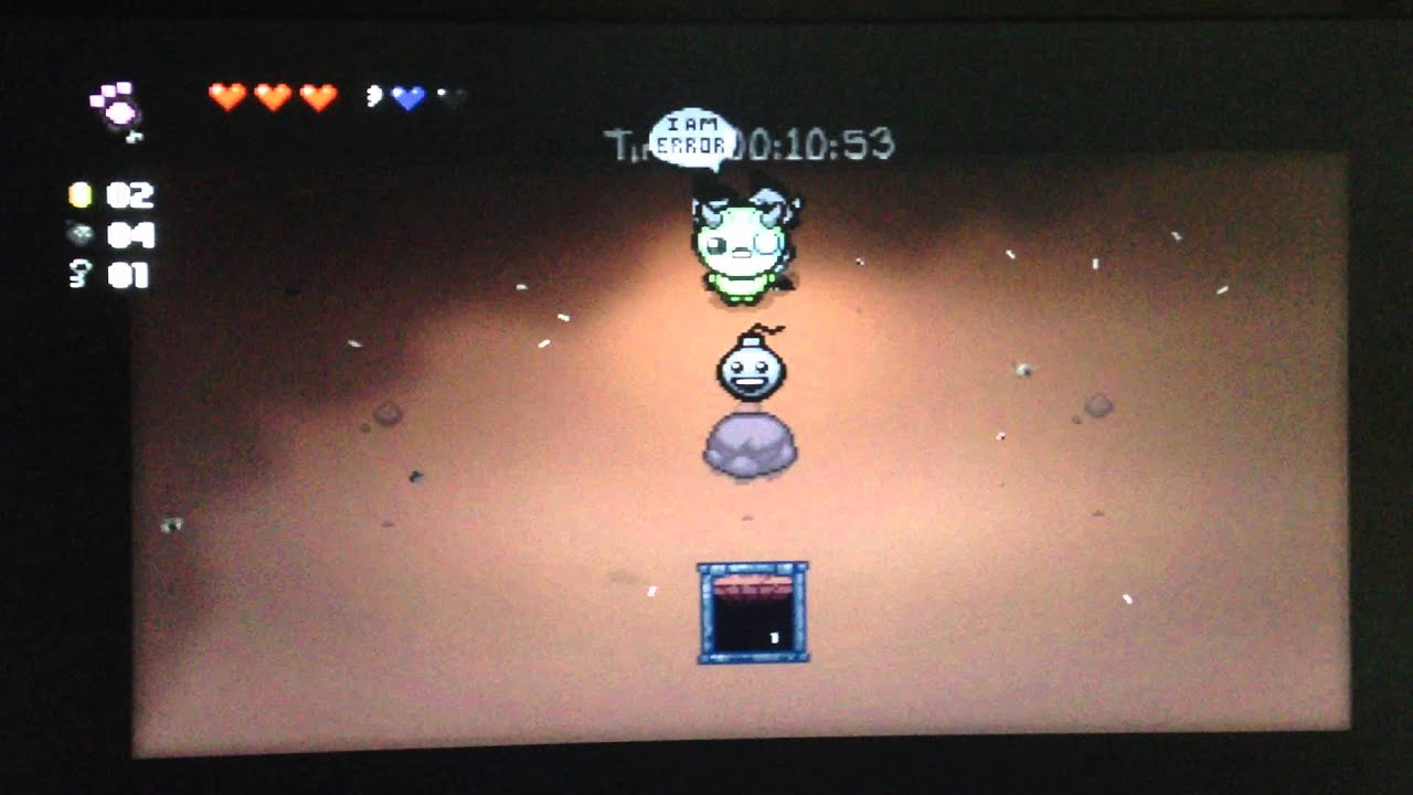 I am Error Easter Egg- Binding of Isaac Rebirth - YouTube