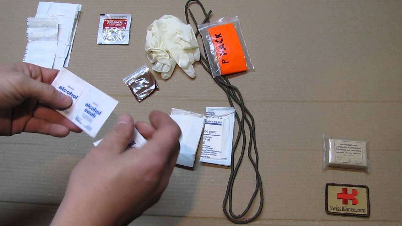 P FACK - personal first aid combat kit - YouTube
