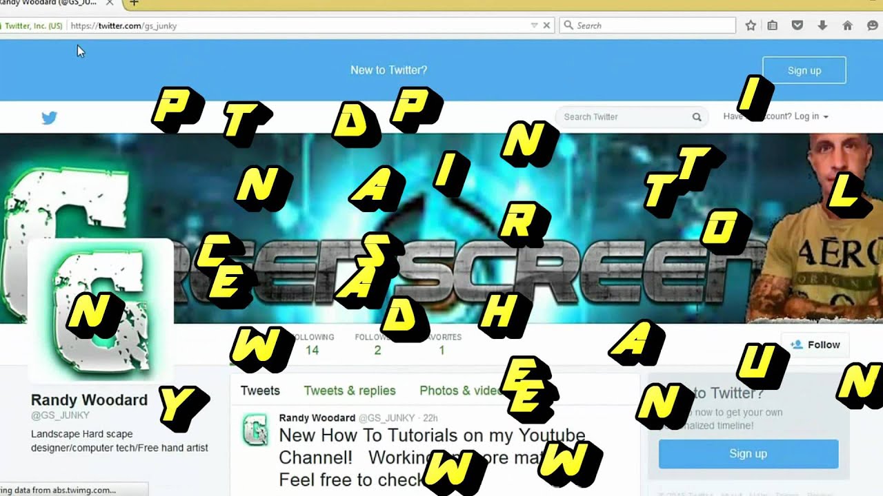 HOW TO FIND YOUR TWITTER URL EASY 2015 - YouTube