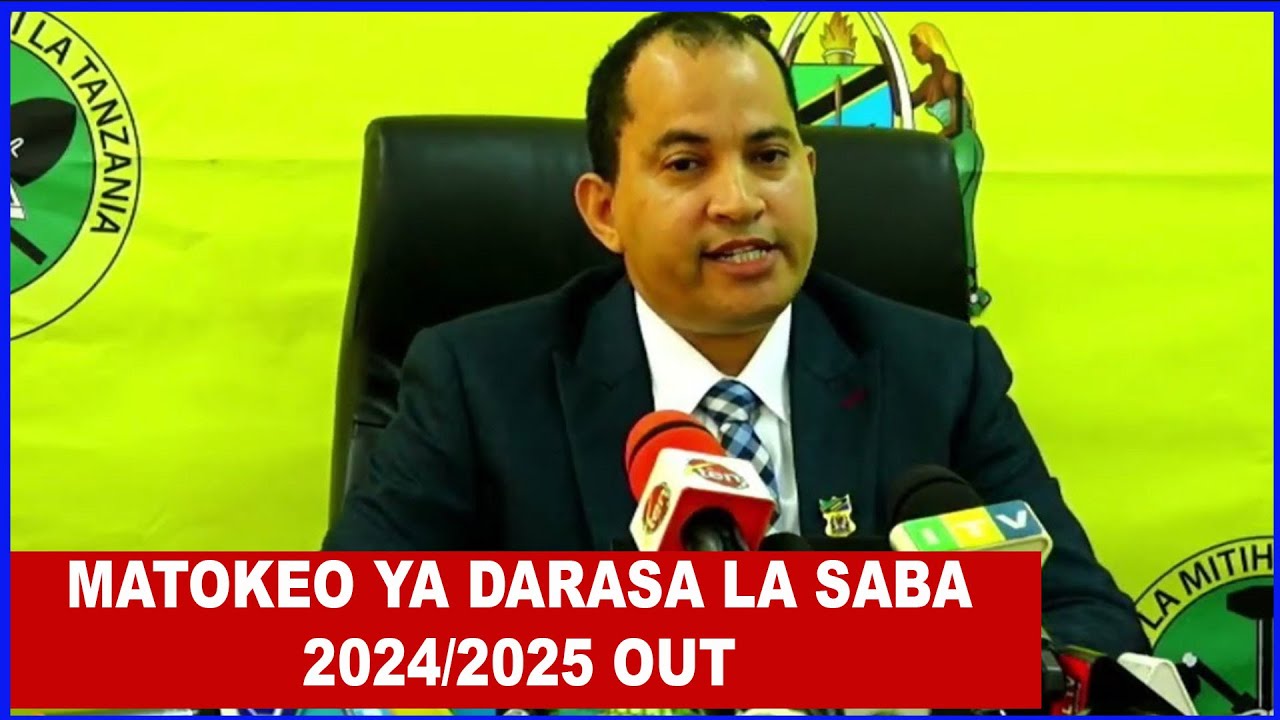 MATOKEO YA DARASA LA SABA 2024/2025 HAYA HAPA| NECTA IMETANGAZA MATOKEO ...