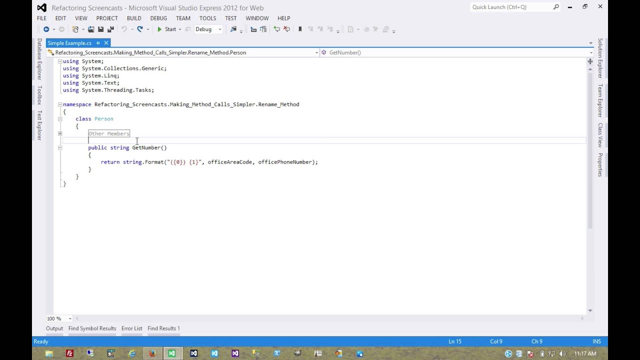 Rename Method - YouTube