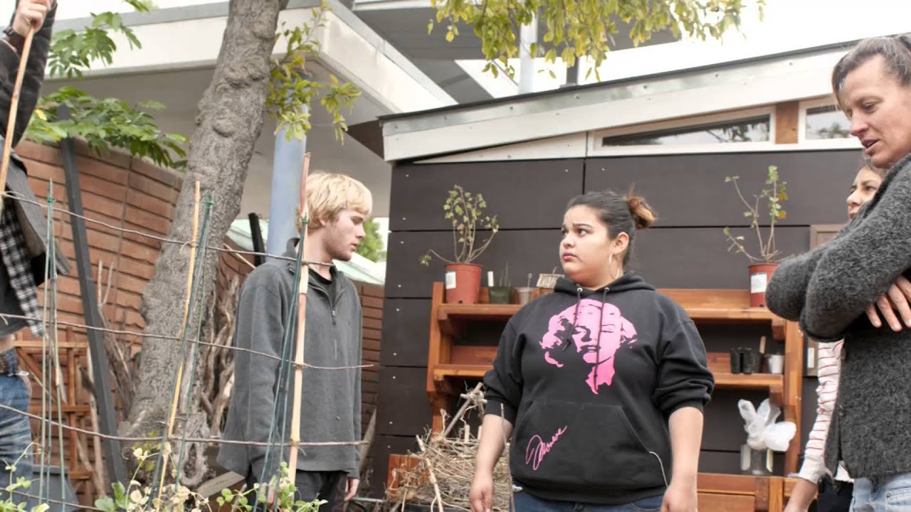 The Organic Learning Garden - YouTube