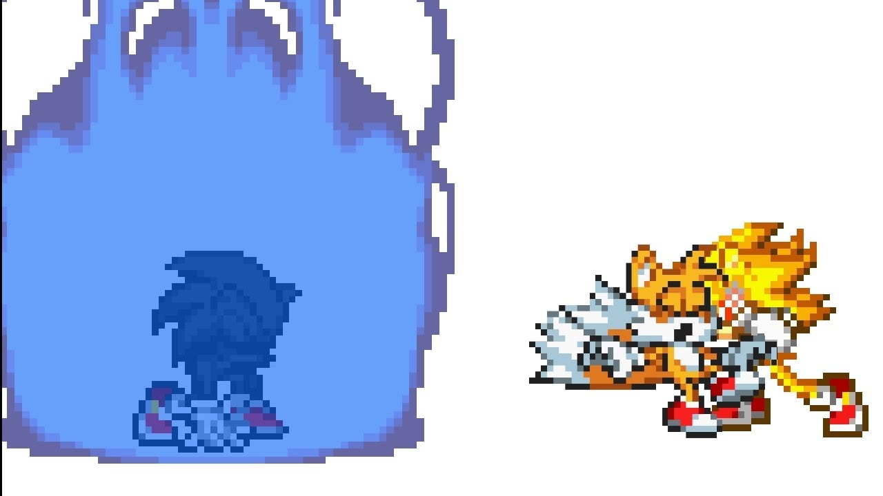 fleetway super sonic kill tails - YouTube