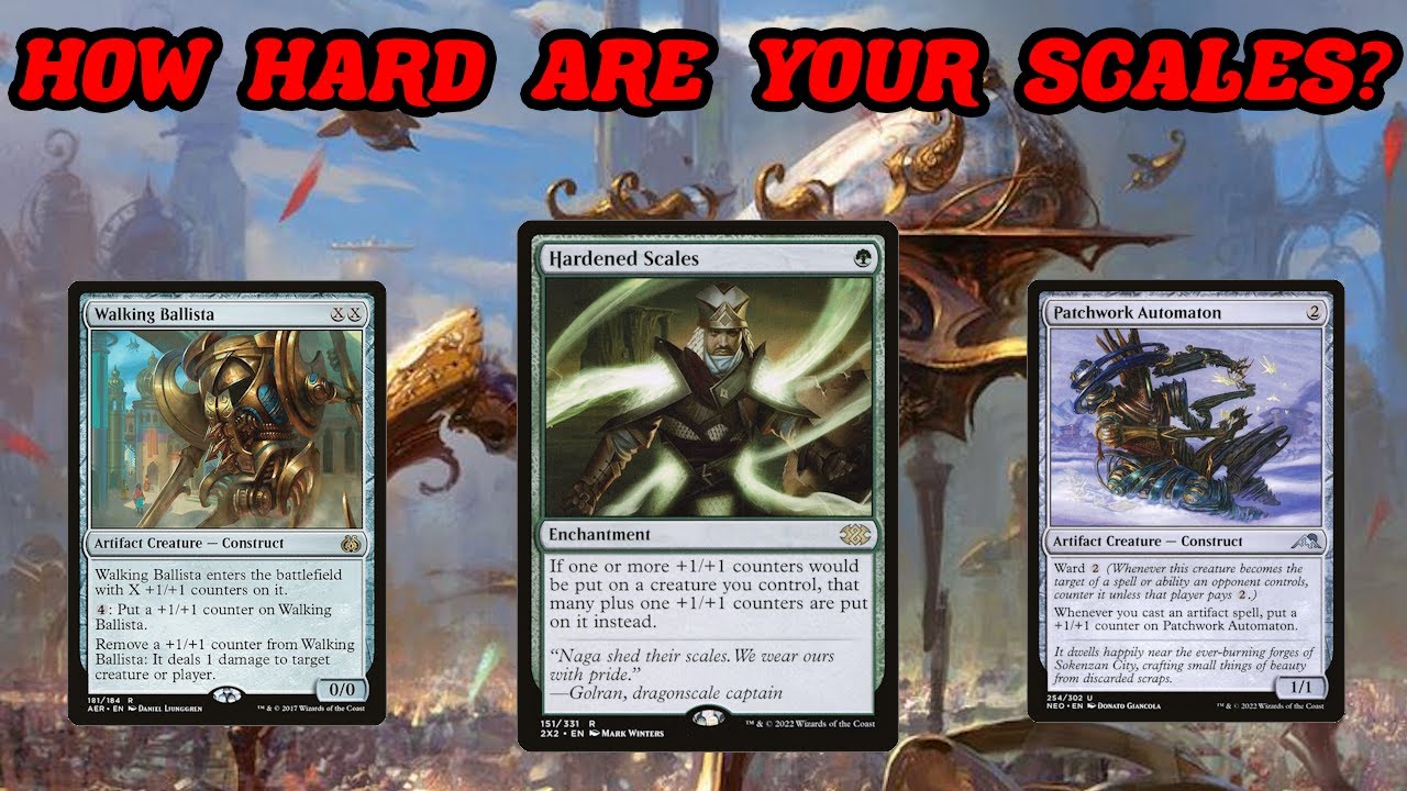 HOW HARD ARE YOUR SCALES? Legacy monogreen Hardened Scales Aggro MTG ...