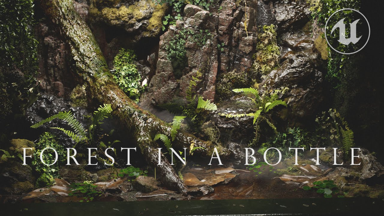 Jungle Waterfall in UNREAL ENGINE 5 – Forest in a Bottle: A UE5 ...
