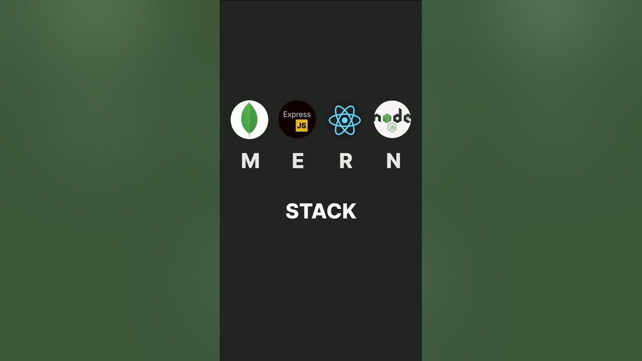 What is MERN stack? #shorts #programming #coding #mernstack - YouTube