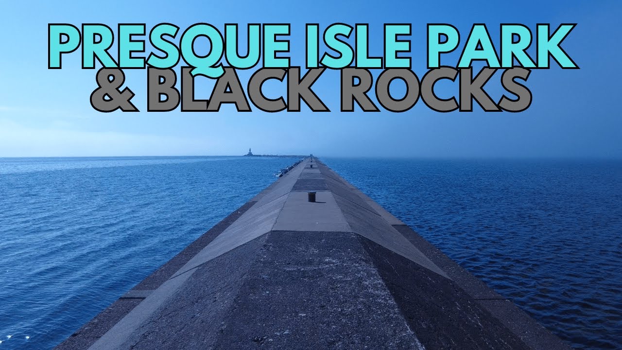 Presque Isle Park & Black Rocks | Marquette, MI - YouTube
