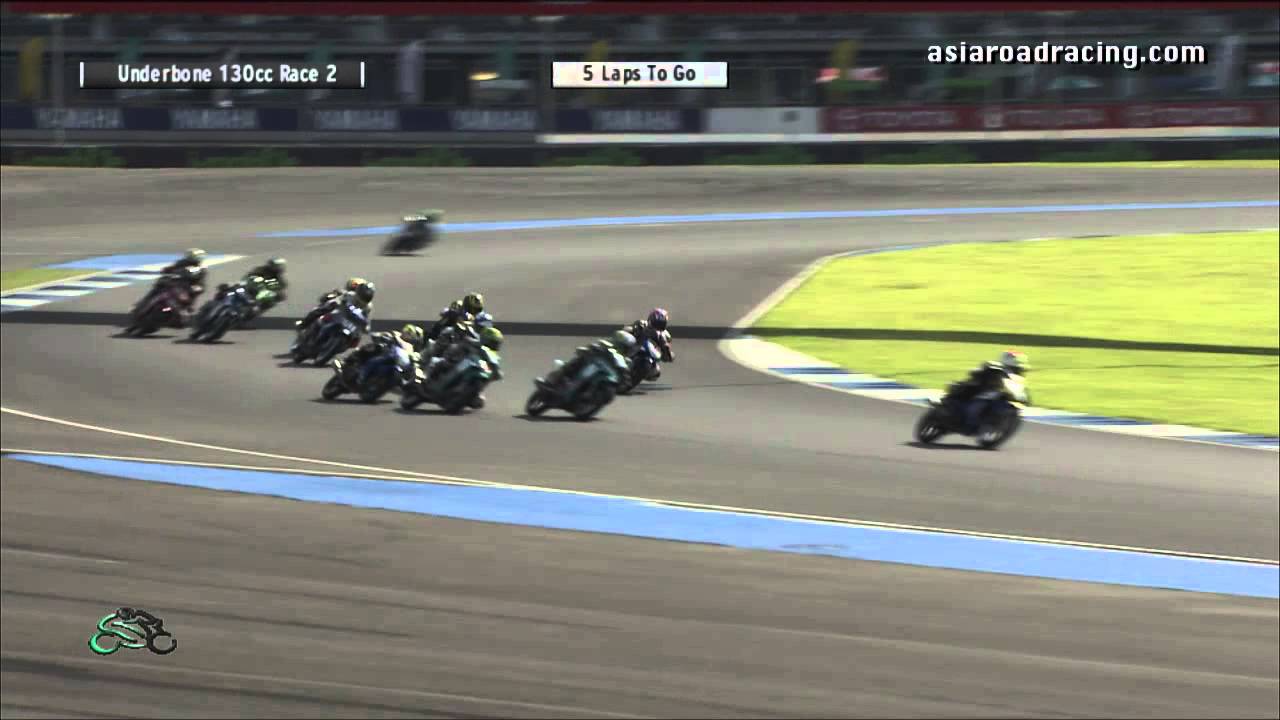 2014 ARRC Thailand - Underbone 130cc Race 2 (FULL) - YouTube