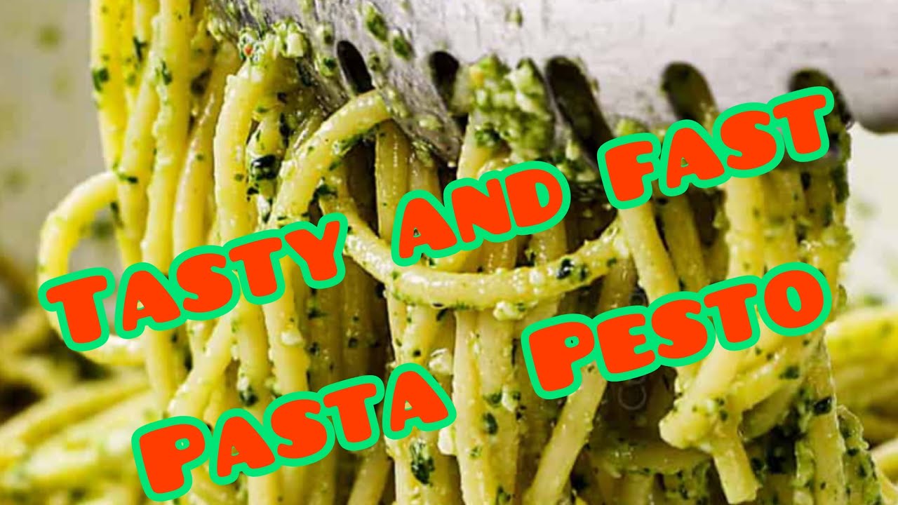 Fast and tasty pasta pesto - YouTube