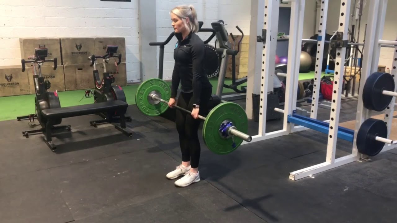 BB Stiff Leg Deadlifts - YouTube