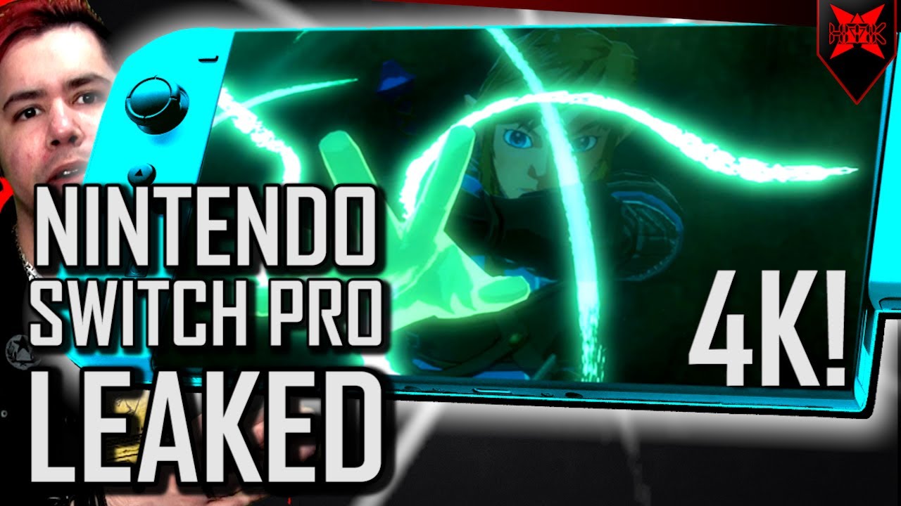 HUGE Nintendo Switch Pro LEAK! RELEASES 2021?! - YouTube