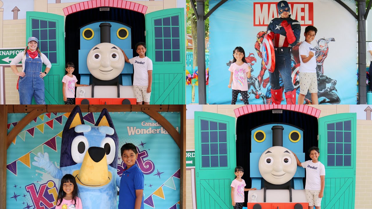 Thomas & Friends Show | Captain America | Bluey Show ...