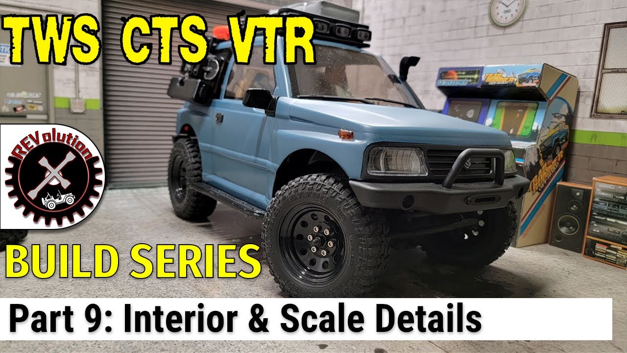 TWS CTS VTR Build Series - Part 9 - Interior, Scale Details and Build ...