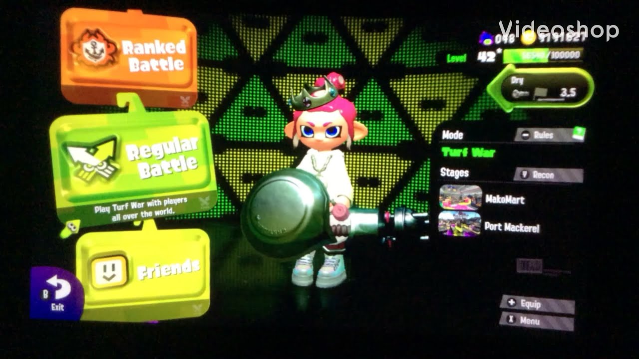 Splatoon 2 Nautilus gameplay - YouTube