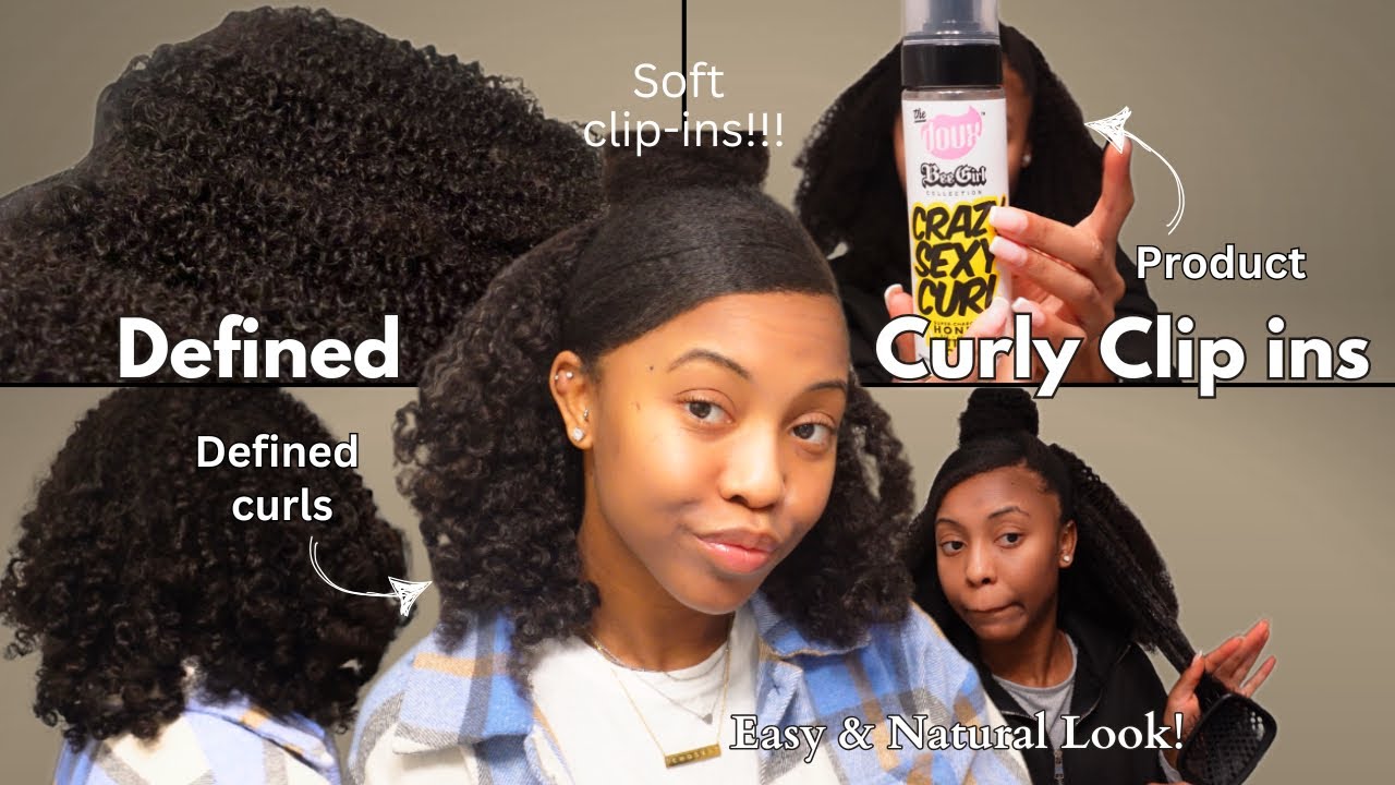 How to Style Better Length Clip Ins Like a Pro - YouTube
