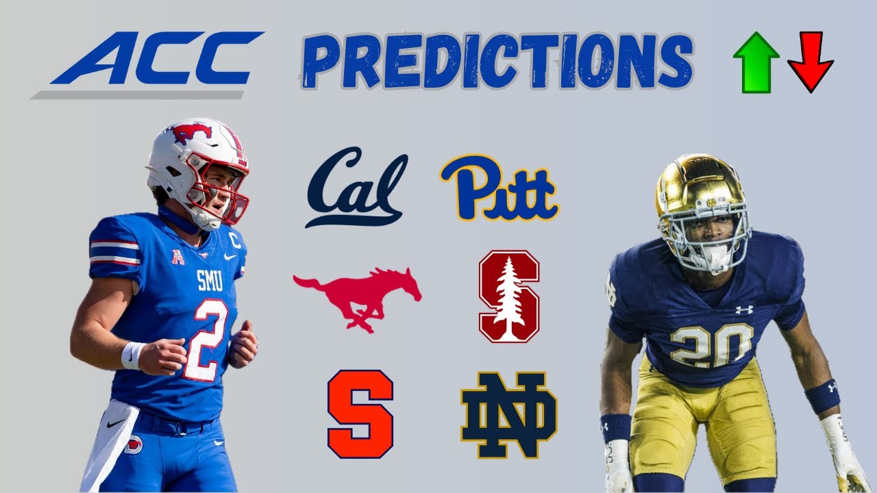 ACC Win Total Predictions! (2024) - Part 3 #acc #predictions # ...
