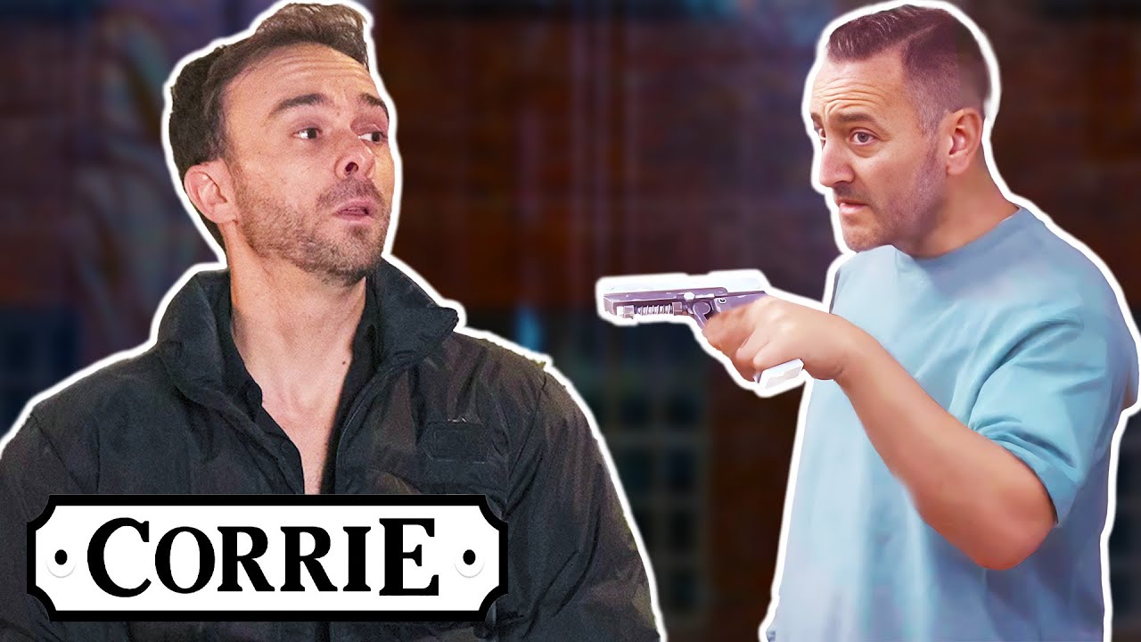 Will David Get Shot By Harvey Gaskell? Coronation Street Spoilers - YouTube
