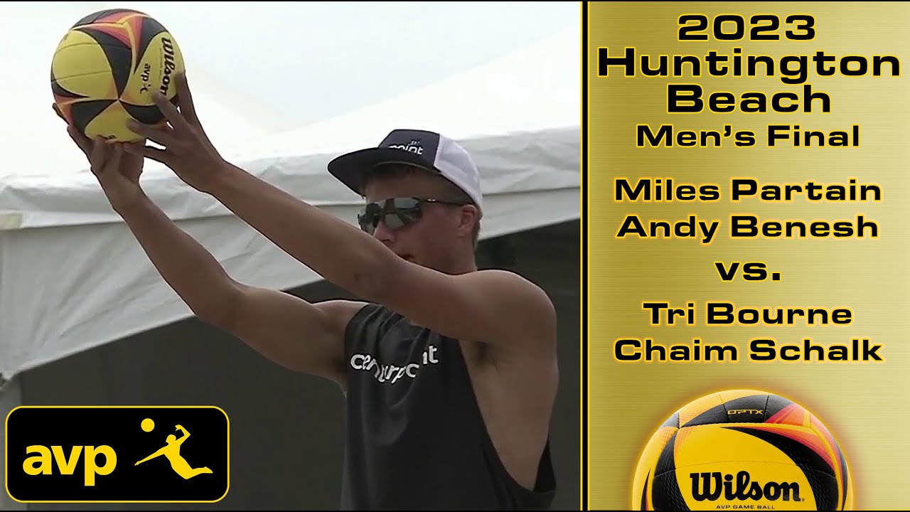 2023 Huntington Beach Men's Final Partain/Benesh vs Bourne/Shalk - YouTube