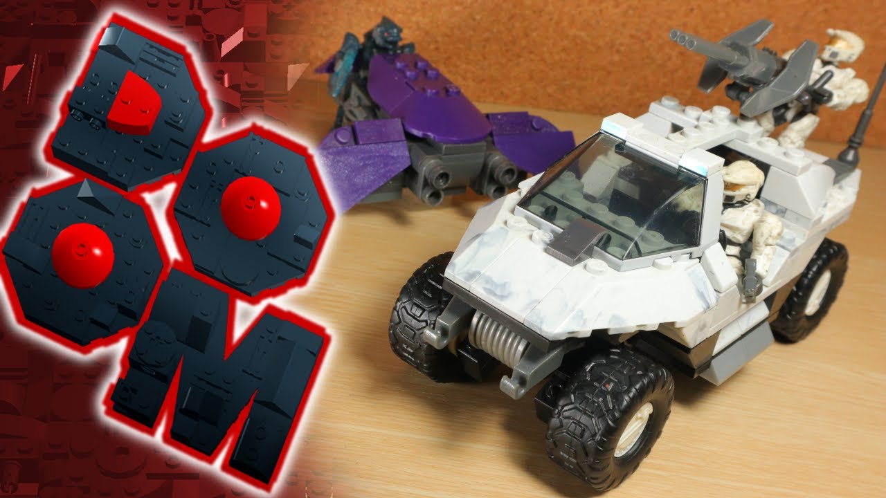 📷 Mega Bloks HALO: UNSC Rocket Warthog || DOOM Construx Review - YouTube