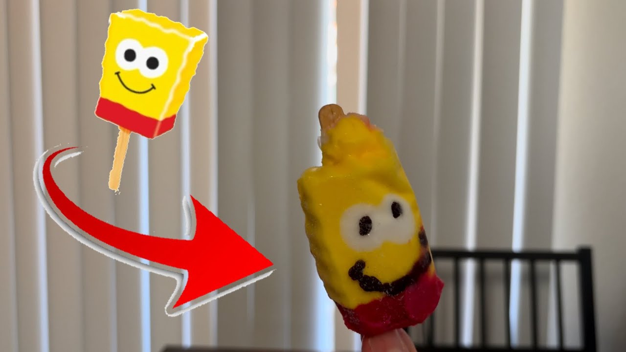 Trying to find a perfect SpongeBob Popsicle - YouTube