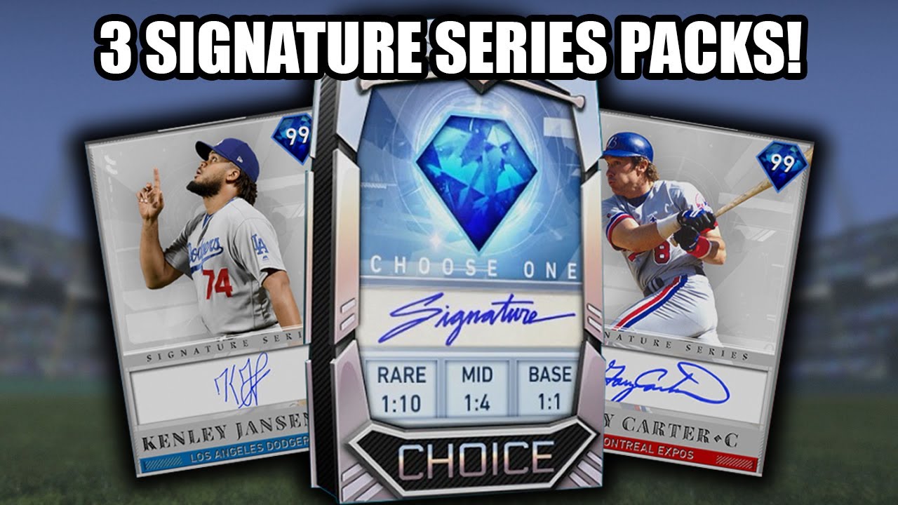 OPENING 3 SIGNATURE SERIES PACKS! 12 NEW SIGNATURE SERIES CARDS! - MLB ...