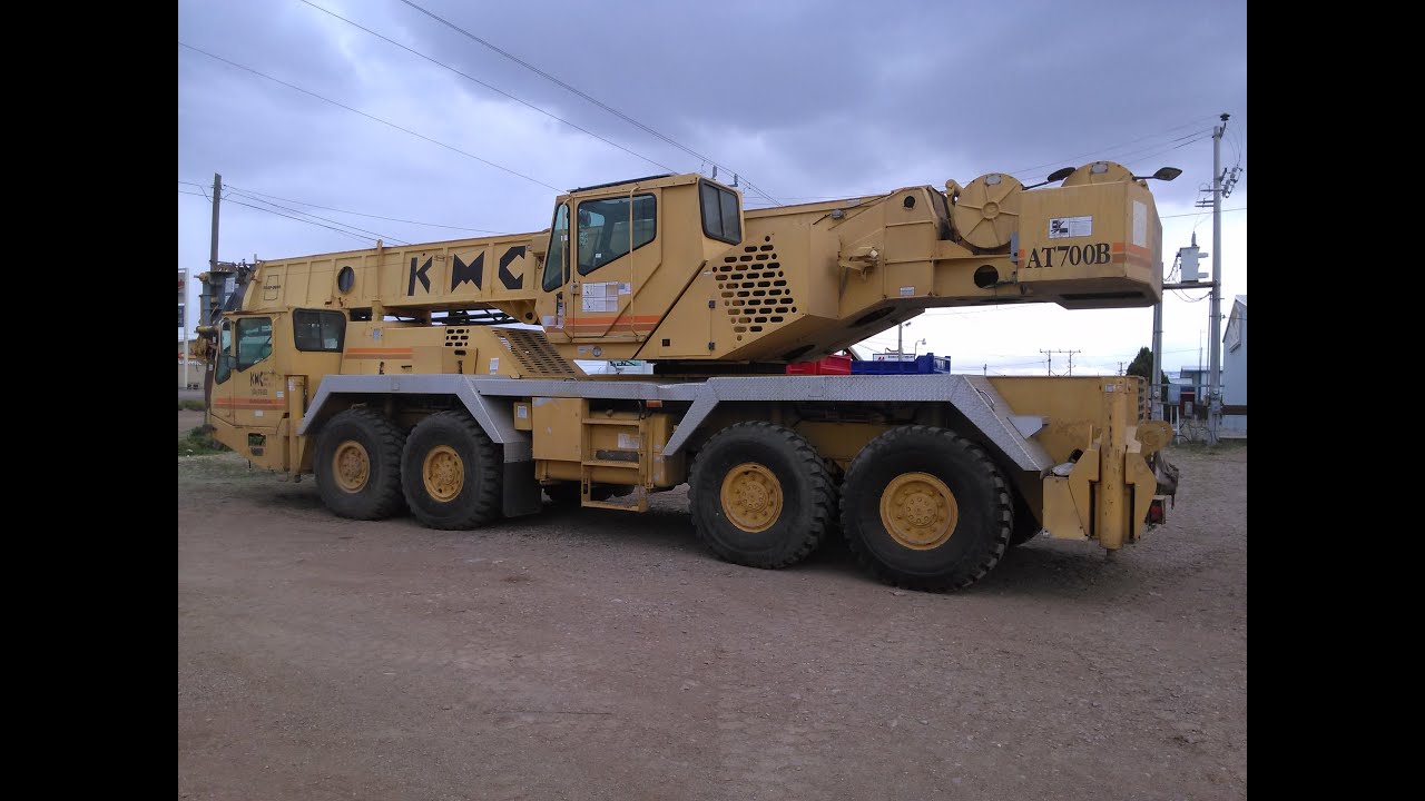 1995 GRUA GROVE AT700B- CAPACIDAD PARA 50 TONELADAS - YouTube