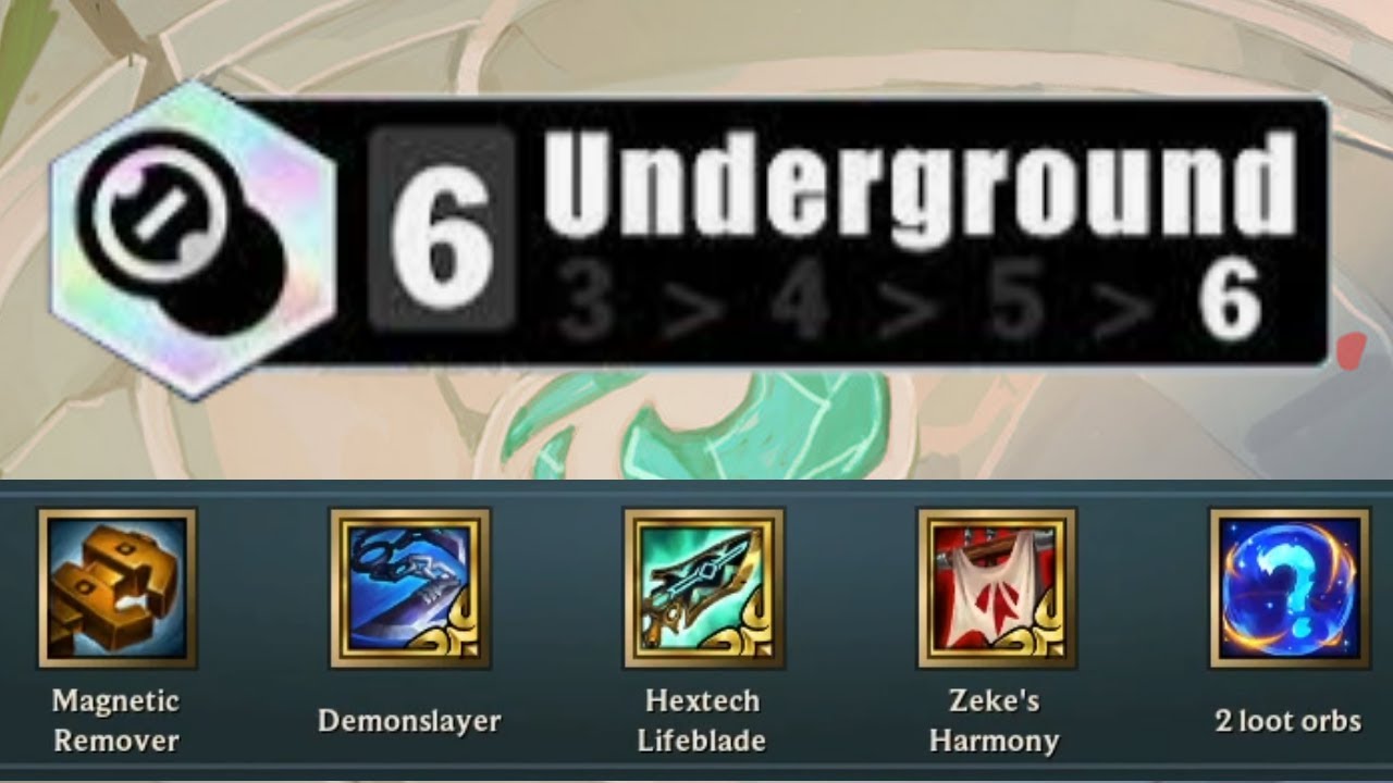6 underground cashout brought me back to life. TFT SET 8. - YouTube
