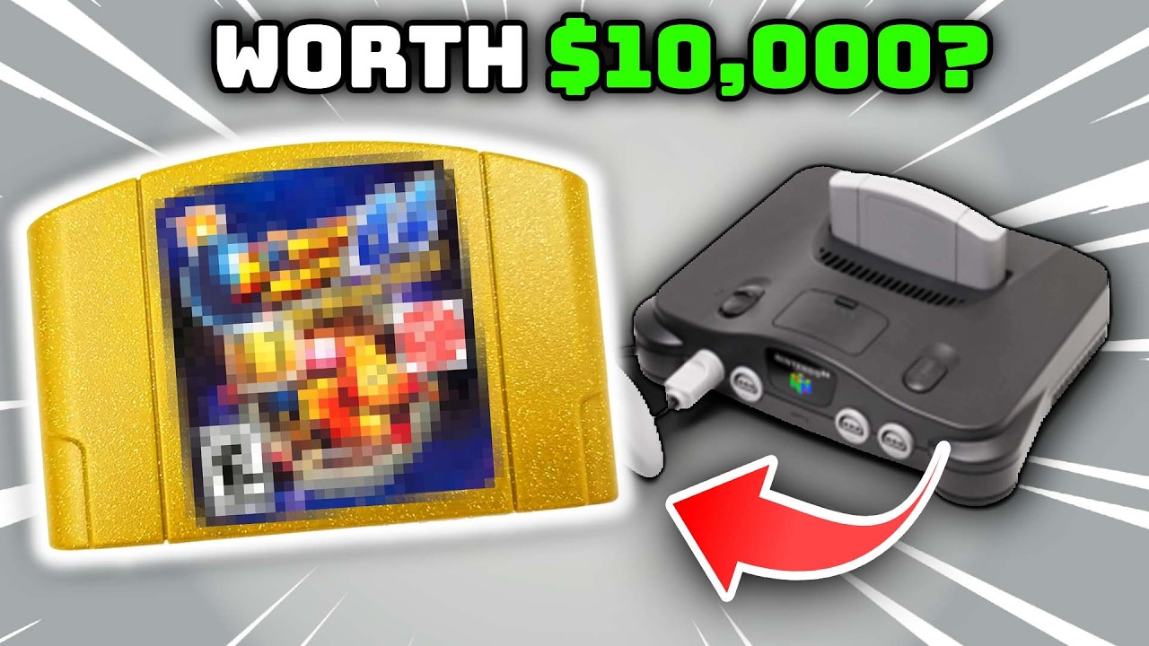Top 5 Most EXPENSIVE Nintendo (N64) Games in EXISTENCE - YouTube