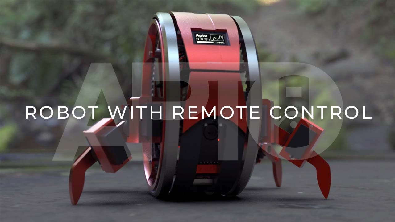 Apto | VG01 Engineering Design Project | Multi-Terrain Quadruped Robot ...