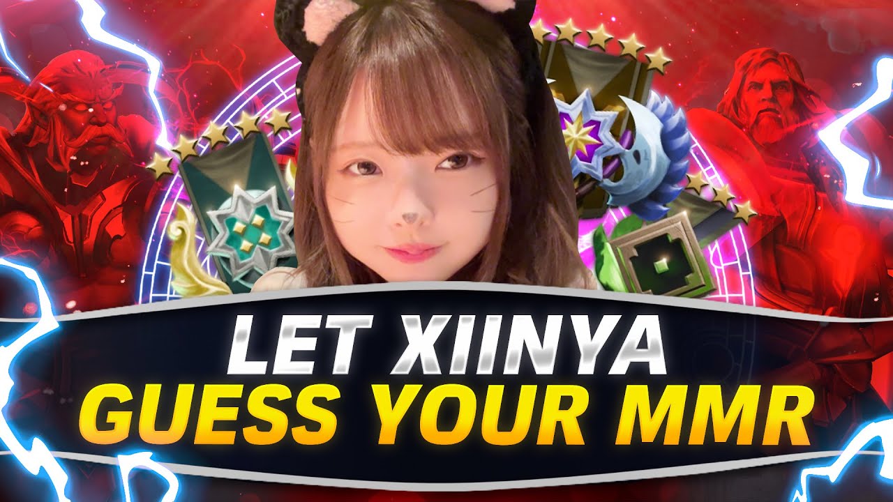 Can you guess my Dota 2 MMR featuring Xiinya #dota2 - YouTube
