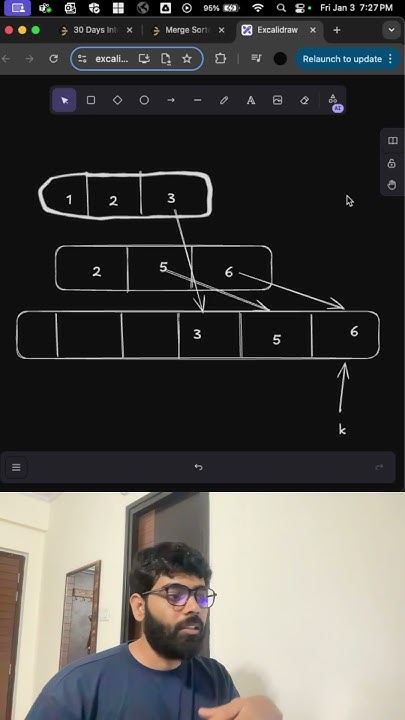 88. Merge Sorted Array | 30 Day Interview Preperation Plan - YouTube