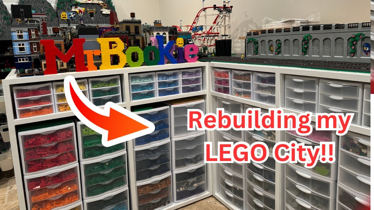 LEGO City Update - rebuilding my LEGO city from scratch. - YouTube
