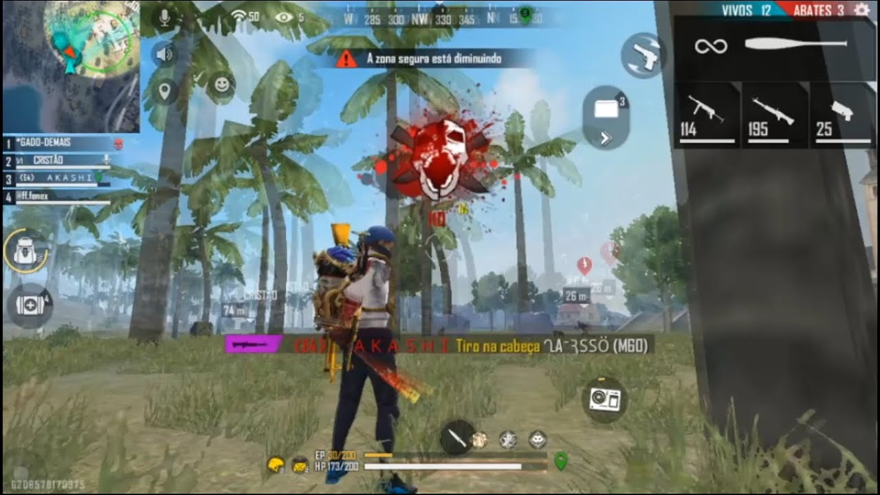 Como um suporte joga Free fire -Akashi - YouTube