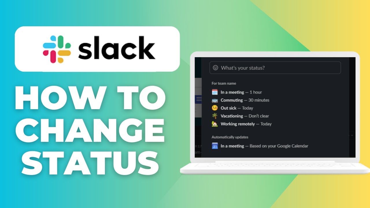 How To Change Or Set Status In Slack (Step-by-Step 2025 Tutorial) - YouTube