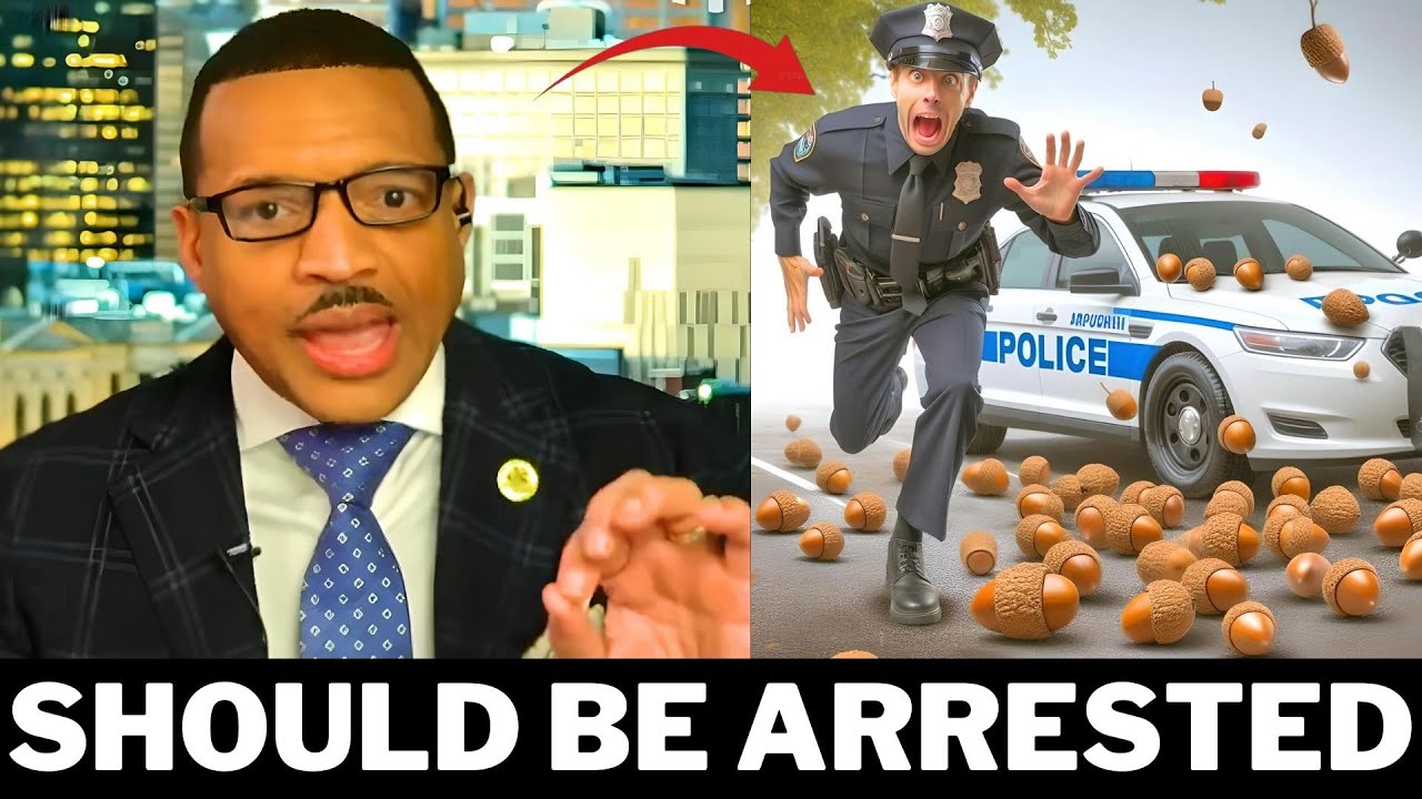 Cop shoots after being hit with a acorn - Live stream reaction - YouTube