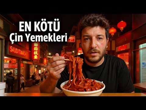 En Kötü Çin Yemekleri | İlk Kez Kurbağa Yedim! 🤢🤮
