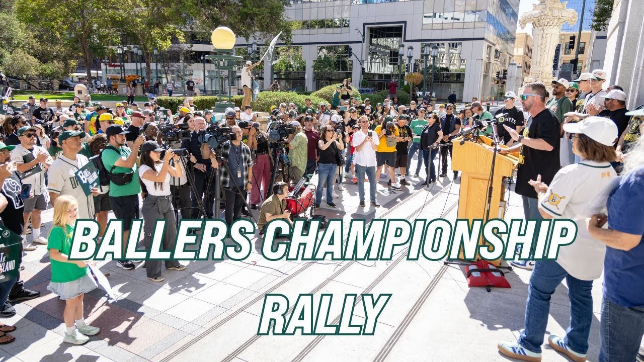 FULL Oakland Ballers Championship Rally - YouTube