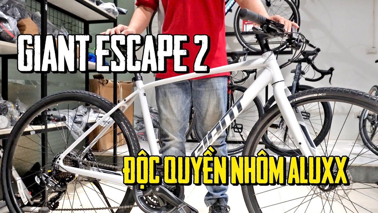 Giant Escape 2 2024 bền bỉ với khung nhôm Aluxx độc quyền - YouTube