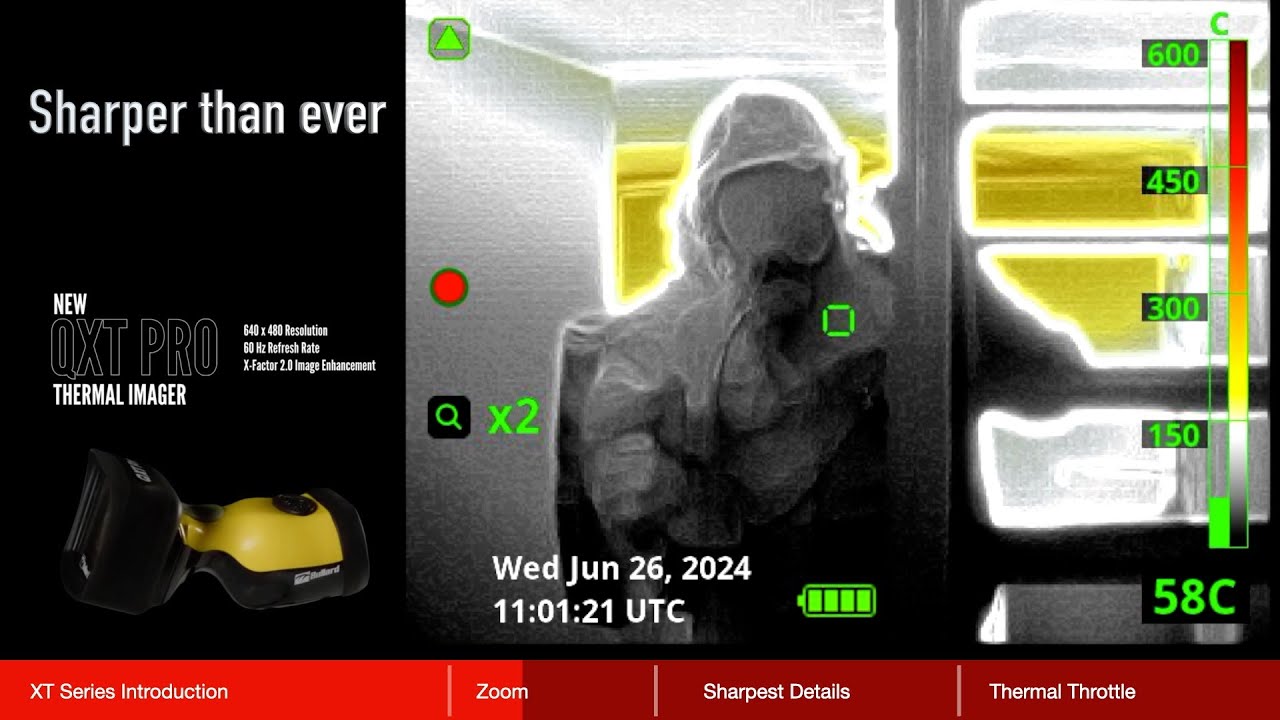 Bullard QXT Pro thermal imaging, Sharper than ever! - YouTube
