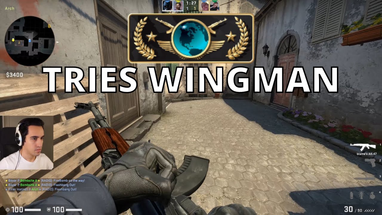 Global Elite MM Rank Tries WINGMAN! CS GO Inferno Wingman Gameplay! CS ...
