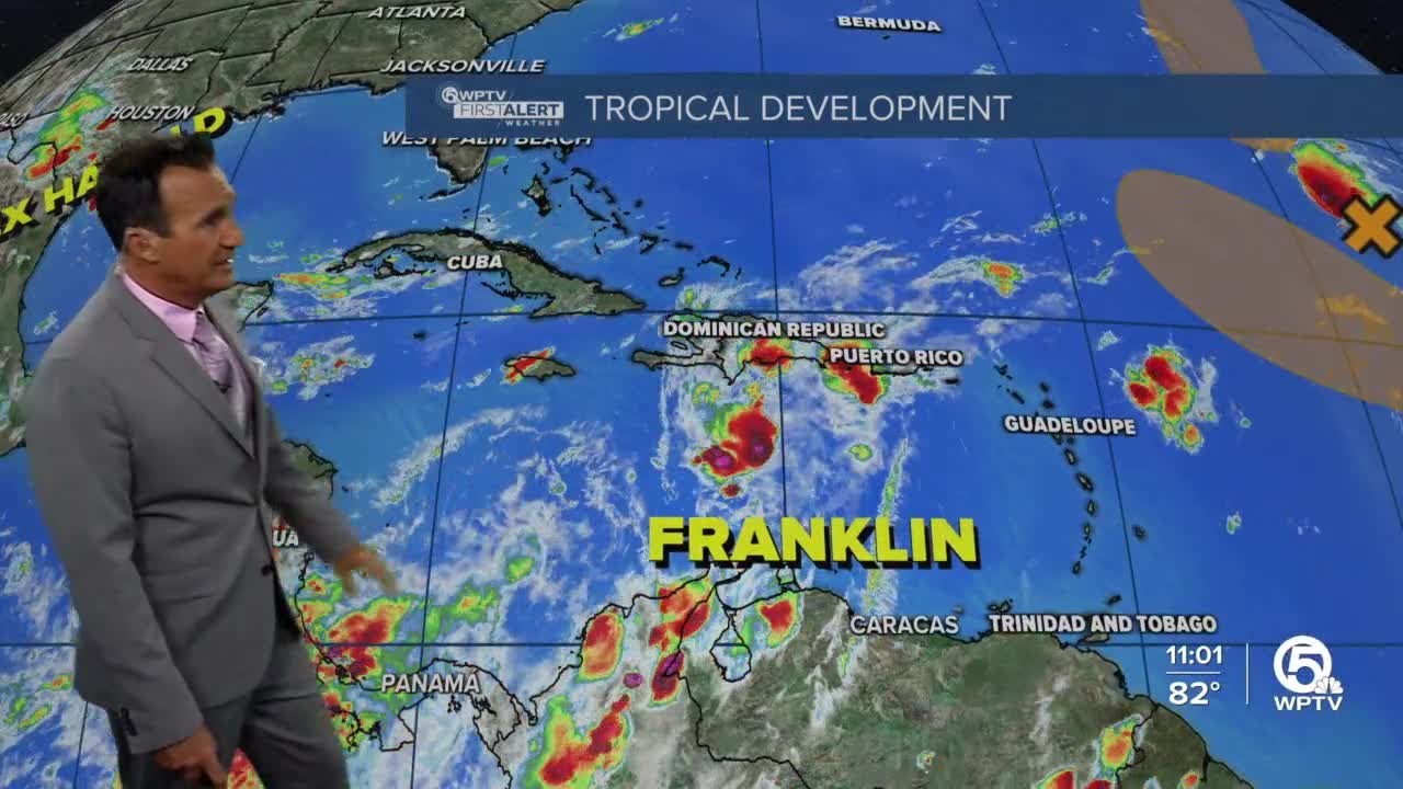 Tropical activity in Atlantic basin - YouTube