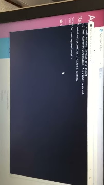 Deleting system 32 rip hp laptop - YouTube