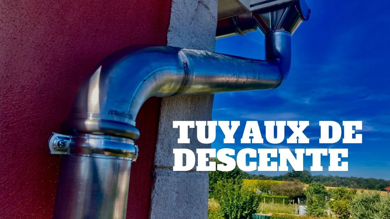 Comment poser un tuyaux de descente en zinc ? Défi 4/52 - YouTube
