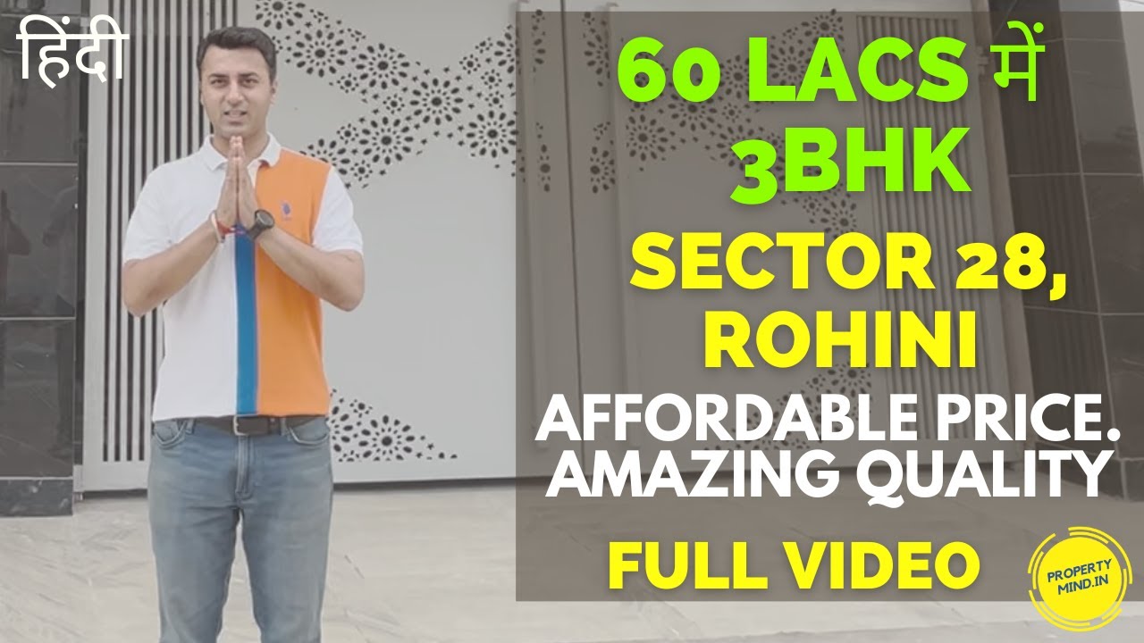 Affordable Floor in Delhi - 3 BHK - Sector 28 Rohini - Amazing ...